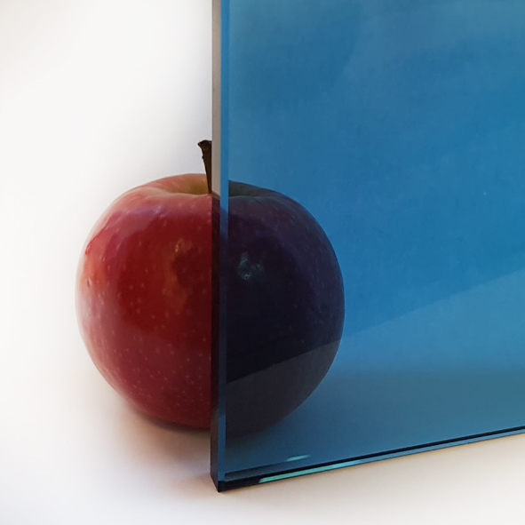 Blue Tint Glass Sample 4mm / 6mm / 10mm - UK Glass Centre