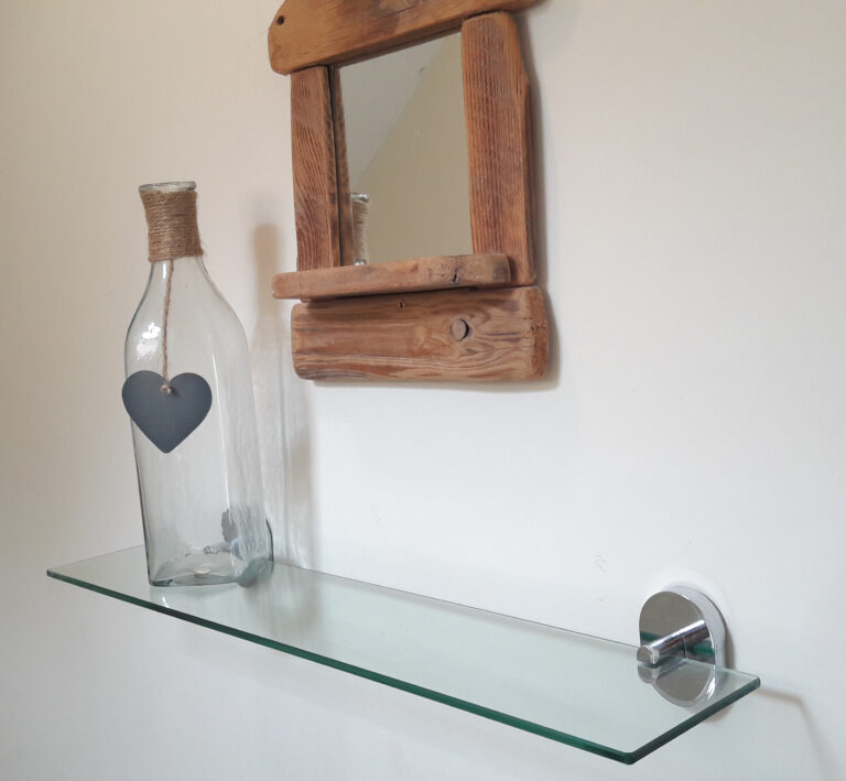 Clear Glass Shelf - UK Glass Centre