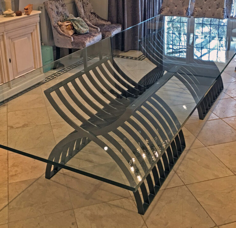 Low Iron Glass Table Top - UK Glass Centre